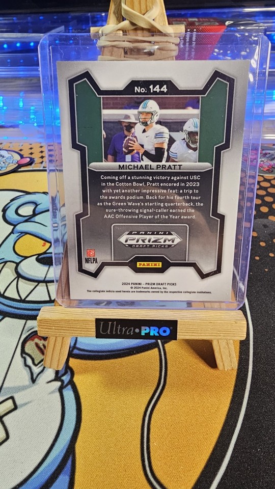2024 Panini Prizm Draft Picks - Michael Pratt #144 (RC) | eBay