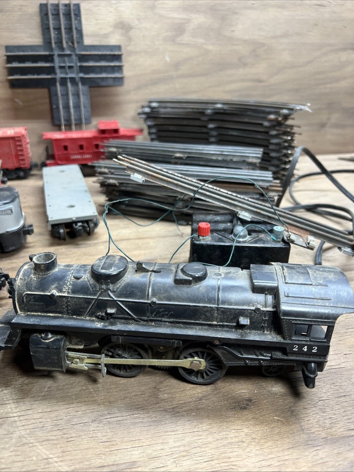 Vintage 1960’s Lionel 242 Locomotive/Tender Train set 6057,Kusan Track ...