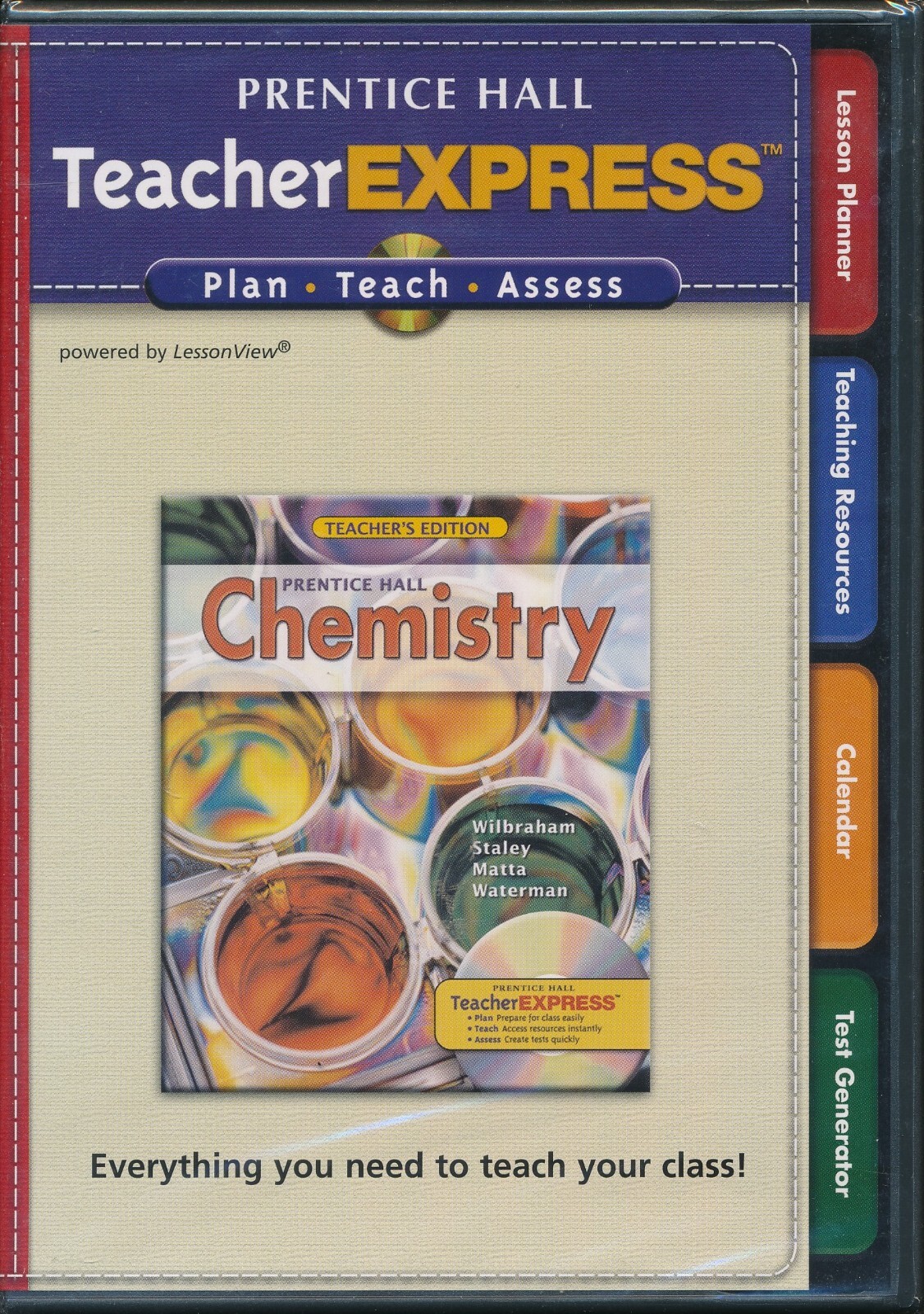 Prentice Hall Chemistry Student Edition 2008c by Prentice-Hall Staff and Wilbraham (2006 ...