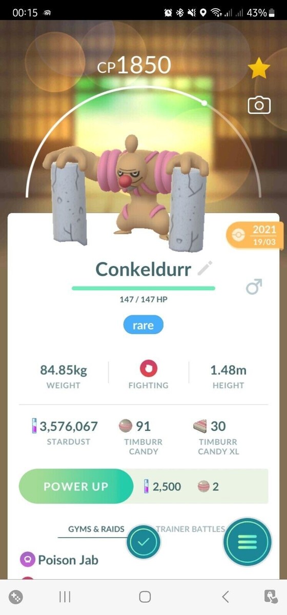 Pokemon Timburr Evolution