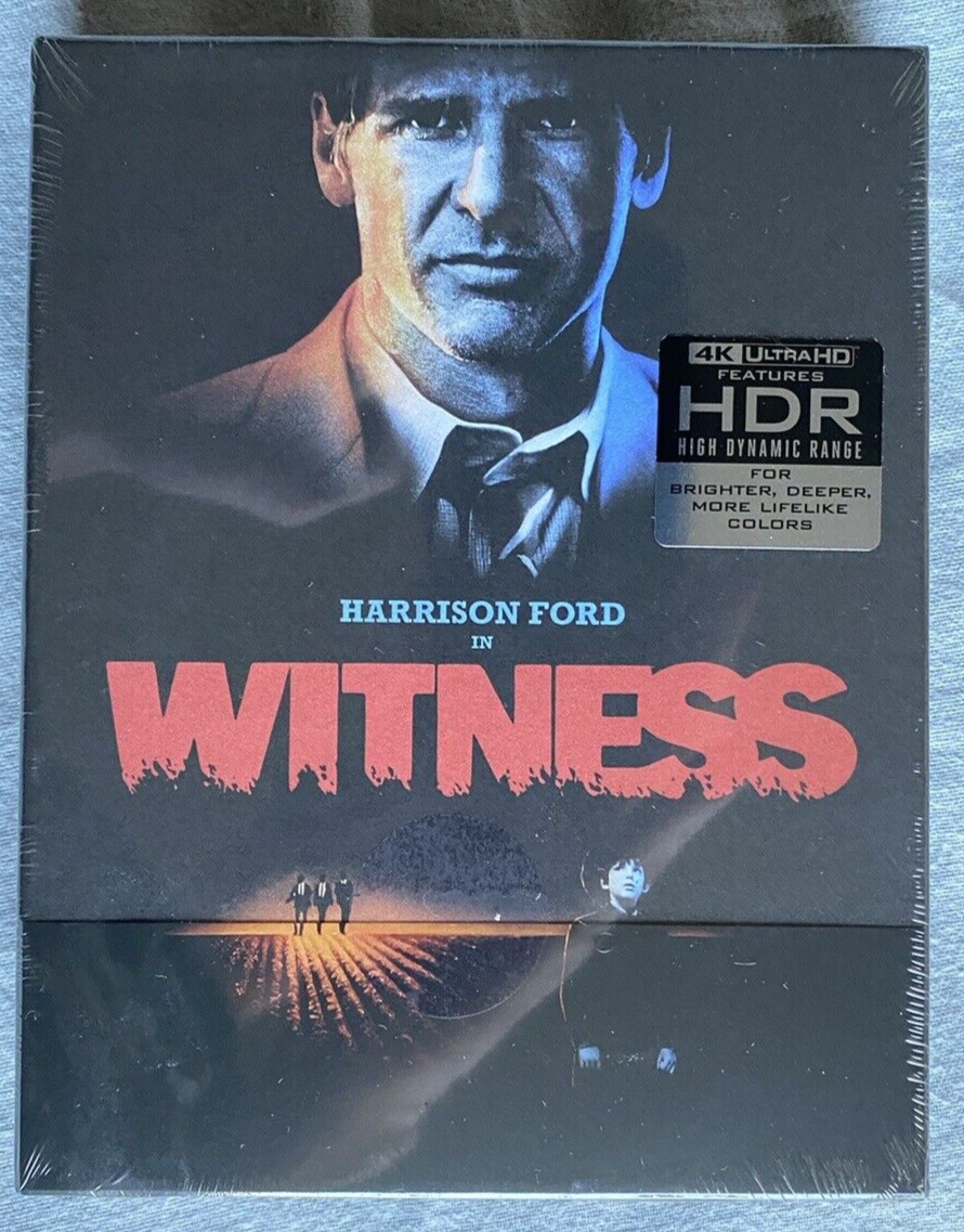 WITNESS 4K (4K + 60 Page Booklet + Poster + Postcards) Arrow Video OUT ...