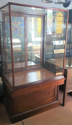 Display Cases - Antique Glass Display Case