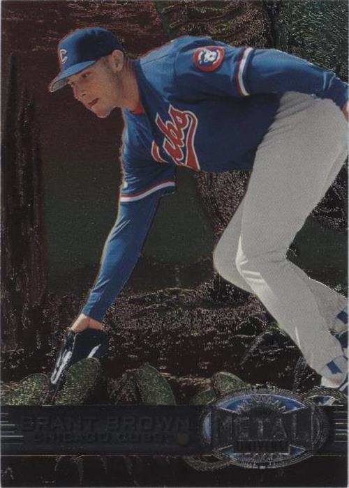 1997 Skybox Metal Universe - Brant Brown #10 for sale online | eBay