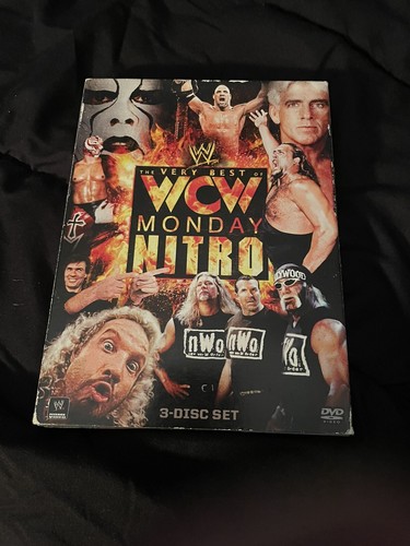 WWE The Very Best of WCW Monday Nitro DVD 3-Disc Set Hulk Hogan Macho ...