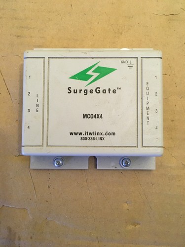 Used. Business Telephone System Surge Protector MCO4X4. 4 Line itwlinx ...