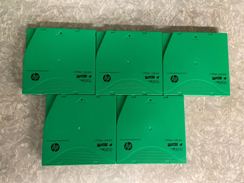 lot of 5x HP LTO-4 Ultrium RW 1.6TB Data Cartridge C7974A | eBay