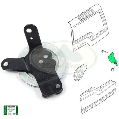 LAND ROVER LOWER TAIL GATE STAY RH LR3 LR4 BHF780040 OEM | eBay