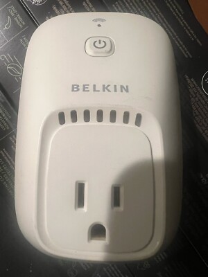 Belkin WeMo Switch Smart Plug F7C027 Wi-Fi Alexa and Google Assistant ...
