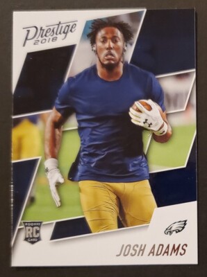 2018 Prestige #266 Josh Adams RC EAGLES Rookie football card NM/MT | eBay