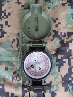 NEW - CAMMENGA LENSATIC COMPASS - PHOSPHORESCENT MODEL 27 - OD GREEN ...