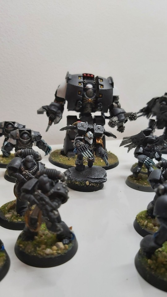 Horus Heresy Raven Guard Army - Warhammer 30k | eBay UK