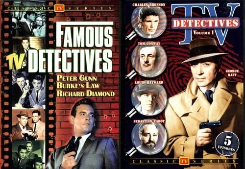 Famous TV Detectives Collection (Peter Gunn / Burke's Law / Ri (DVD ...