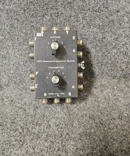 mfj 1700c 6 position antenna/Transmitter switch HF , 2KW | eBay