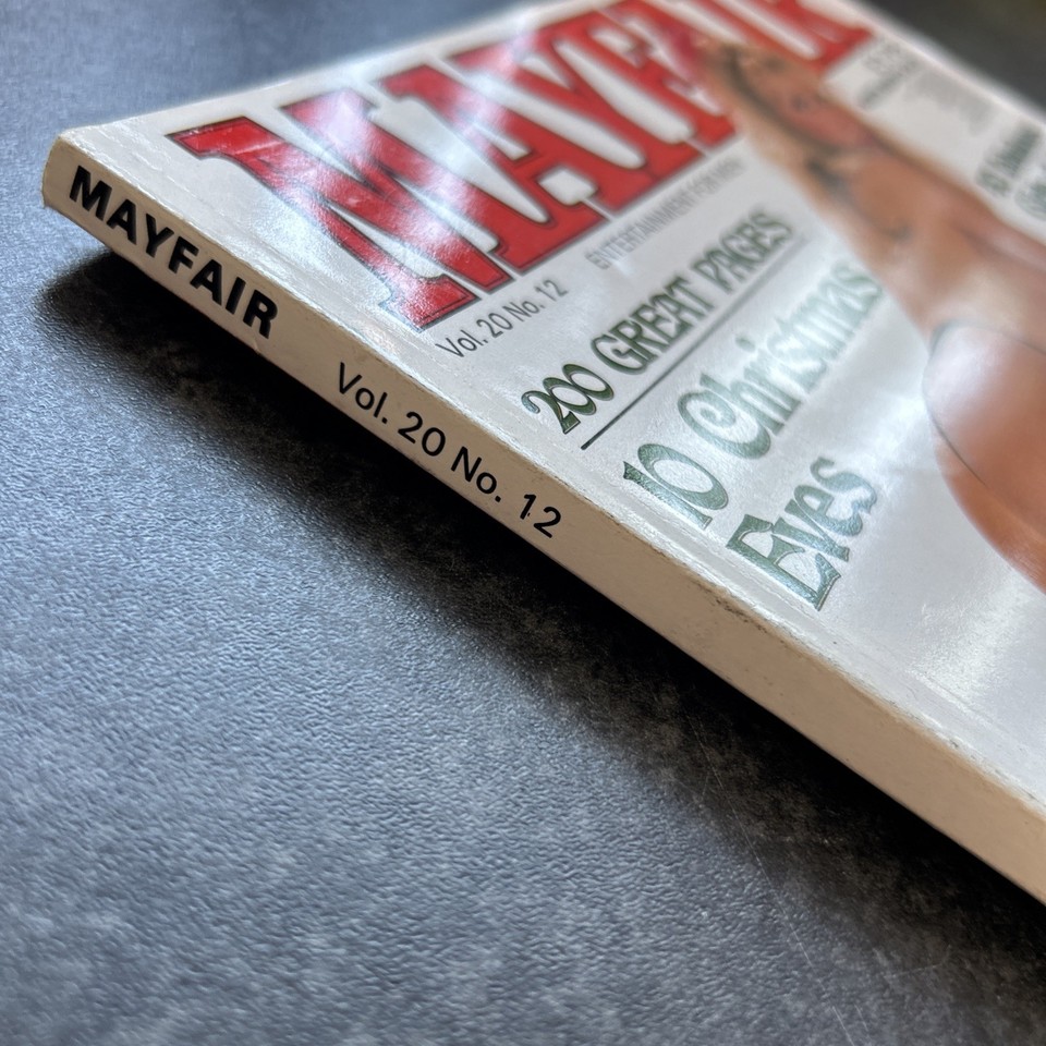 Mayfair magazine volume 20 number 12 December 1985 - 200 pages | eBay UK