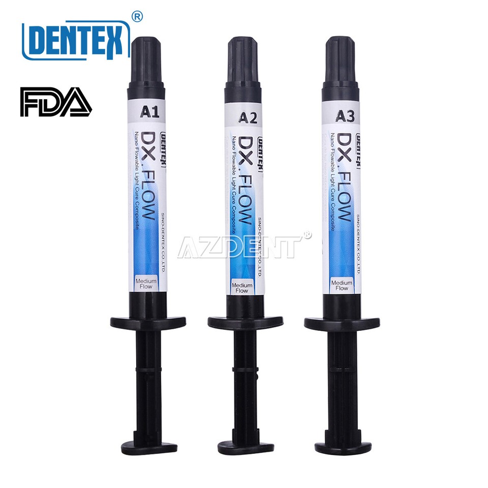 5X Resina compuesta fluida fotopolimerizable para uso dental fluidez ...