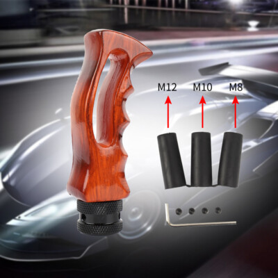 Universal Slotted Pistol Grip Handle Manual Gear Stick Shift Knob ...