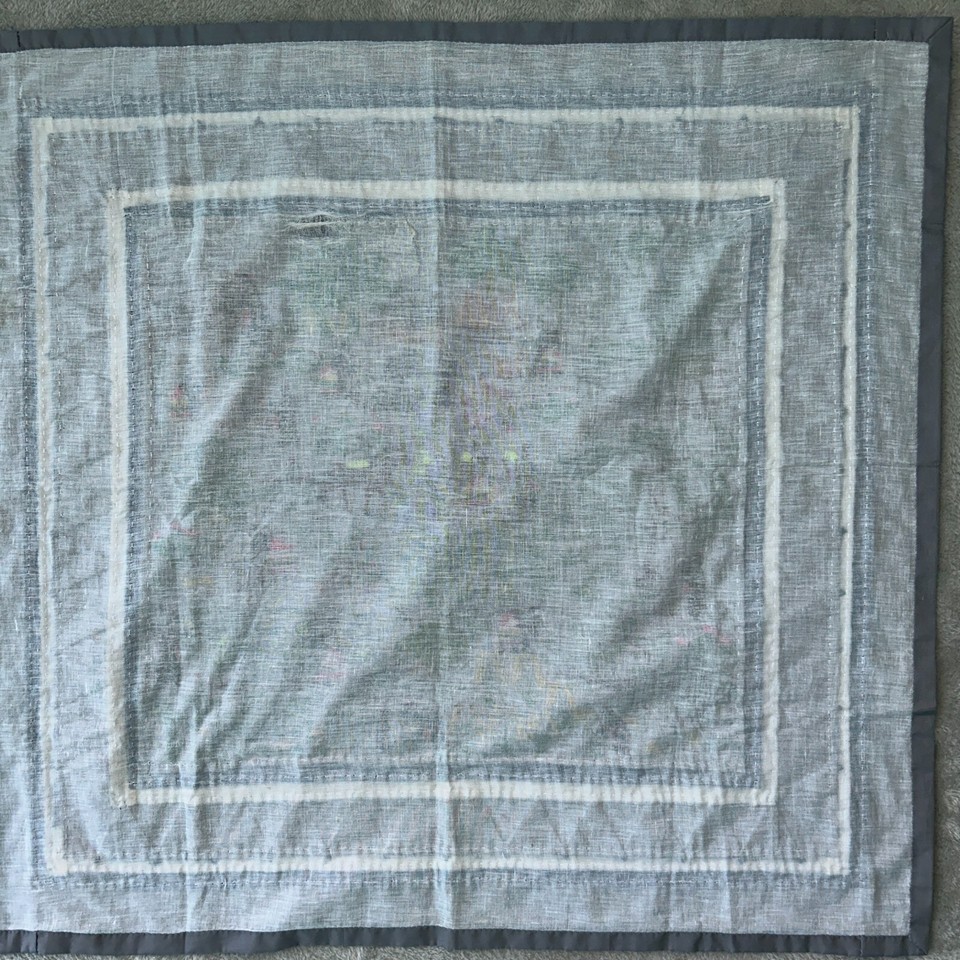 UNFramed Hmong Paj Ntaub Story Cloth Crewel Cartographic Quilt Vietnam ...