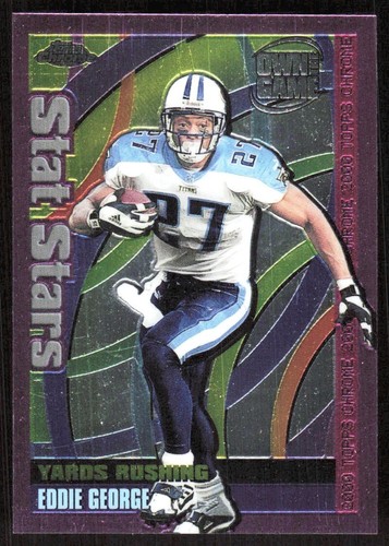 2000 6295B TOPPS CHROME OWN THE GAME STAT STARS EDDIE GEORGE Tennessee ...