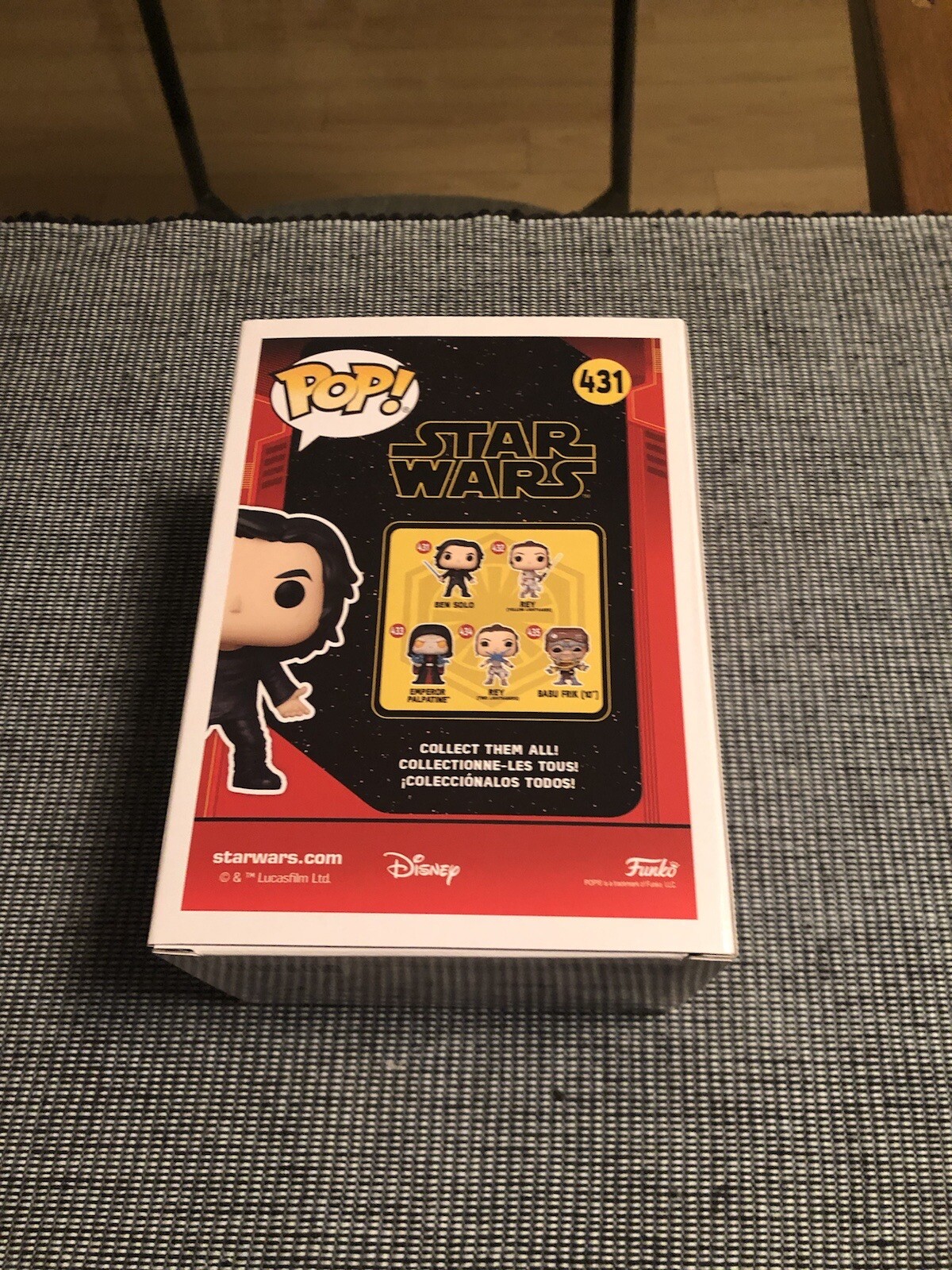 Funko Pop! Star Wars Ben Solo with Blue Saber #431 Vinyl Figure | eBay