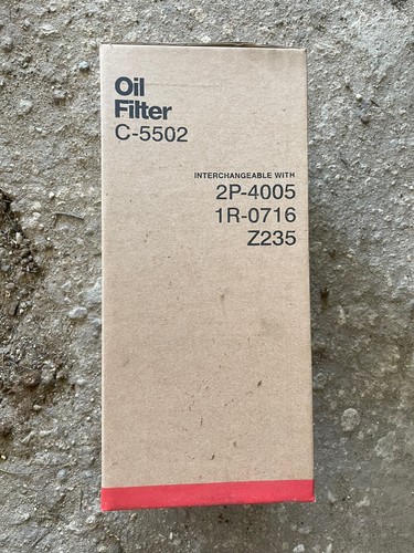 Sakura Oil Filter C-5502 Z235 | eBay