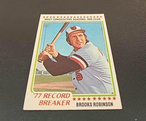 1978 Topps - Record Breaker #4 Brooks Robinson | eBay