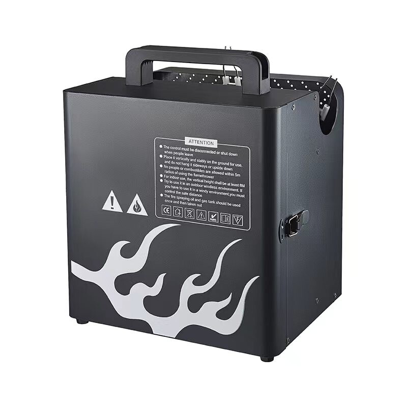 3 Heads Fire Machine Triple Flame Stage Effect machine 300W Fire Jet ...