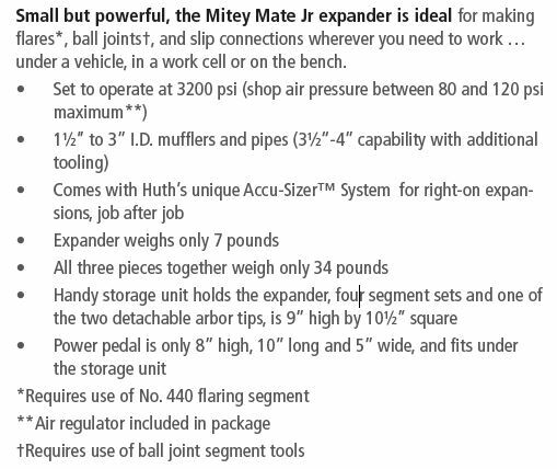 *NEW* HUTH MITEY MATE JR EXPANDER w/3" SEGMENT | eBay