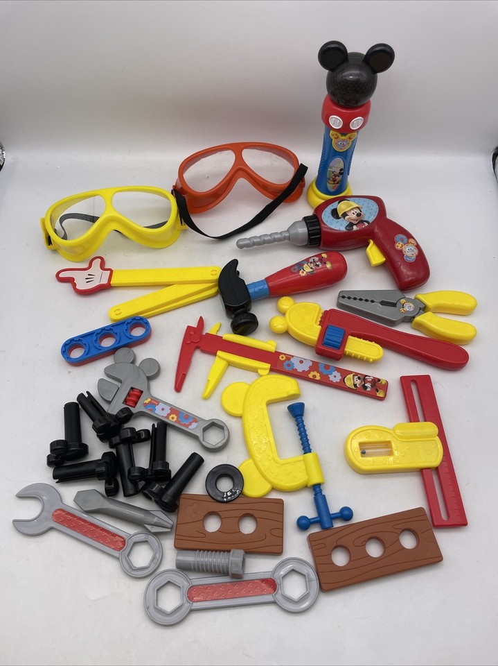 Mickey Mouse Clubhouse Handy Helper Mousekadoer Tool Set Mixed Lot ...