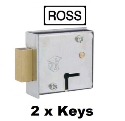 ROSS 6 Lever Keyed Safe Lock - Model 102-2 - Locks Up/Left -Safes - Gun ...