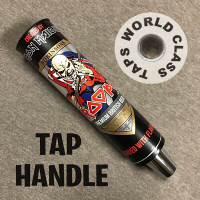 killer IRON MAIDEN Eddie TROOPER draft beer TAP HANDLE marker 6in ...
