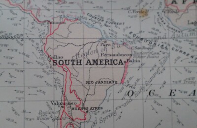 South Equatorial Current Map