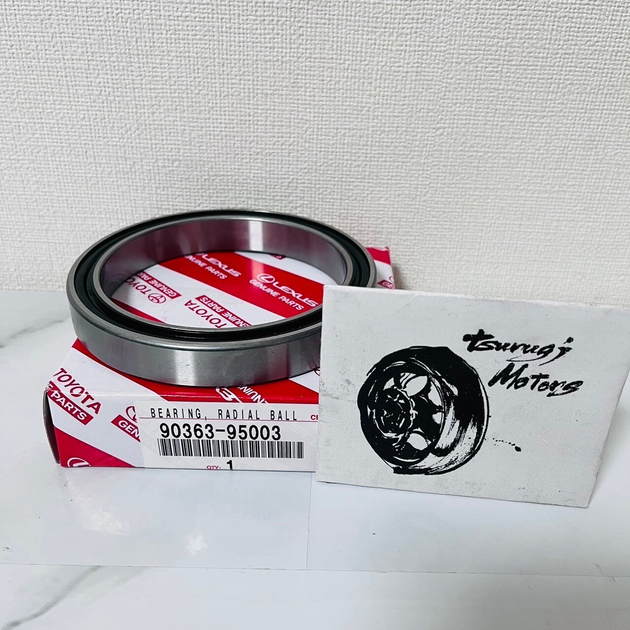 Toyota Genuine Transmission Coupling Bearing Radial Ball No. 1 90363 ...