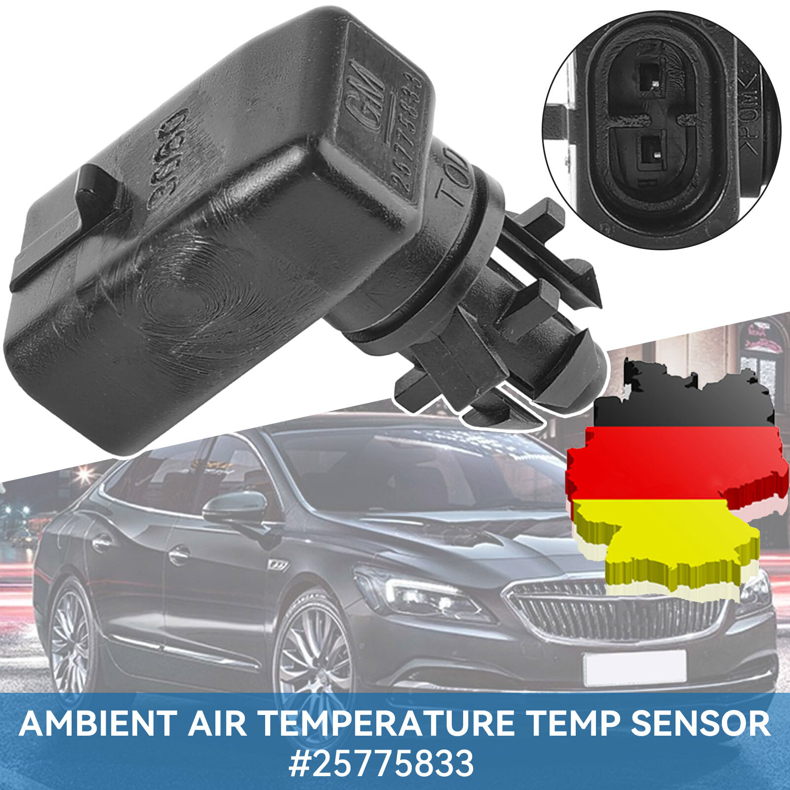 Temperaturgeber Außentemperatur Sensor für OPEL CORSA E |MOKKA ZAFIRA C ...