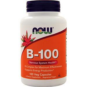 Now B-100 (High Potency B-Complex) 100 vcaps 733739004383| eBay