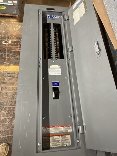 Square D NQOD Panelboard 125A 120/208V 3PH 4W MCB Main Breaker MCB 125 ...