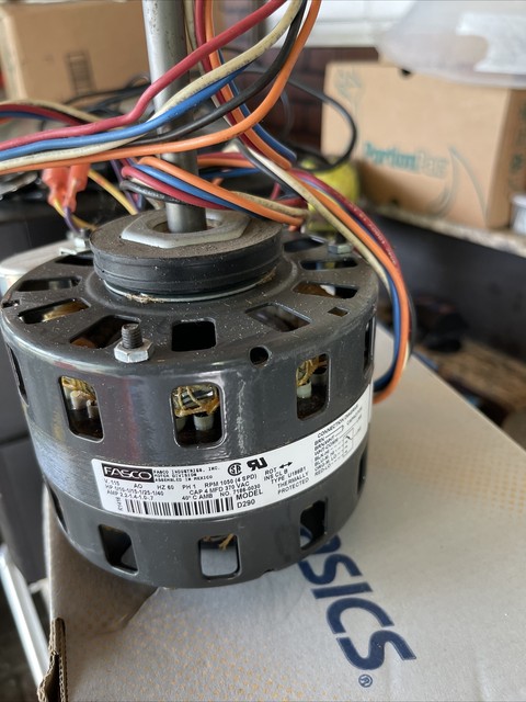 Fasco D290 1/10 HP 115V 4 Speed 1050 RPM Motor for sale online | eBay