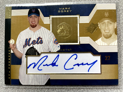 2002 SPx Prospect Auto Mark Corey Autograph Rookie Card #127 New York ...