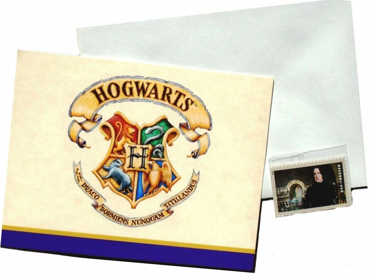 Hogwarts Envelope Stamp