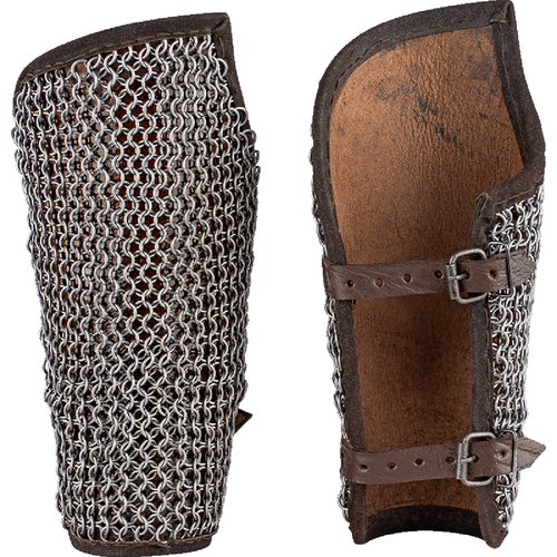 SCA LARP Leather Vambraces Medieval Cosplay Leather Arm Guard Knight ...