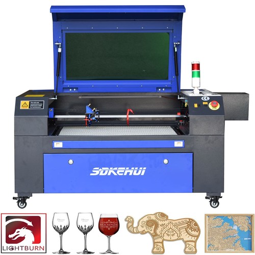700*500mm Autofocus 80W Co2 Laser Engraving Cutting Machine Engraver ...