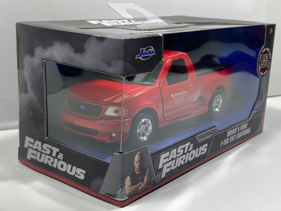 Brian's Ford F-150 SVT Lightning 2022 Fast & Furious Jada Toys 1/32 ...