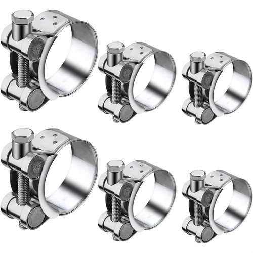 Hose Clamp Set Pipe Hose Clamps Home Plumbing 201 Steel Construction ...