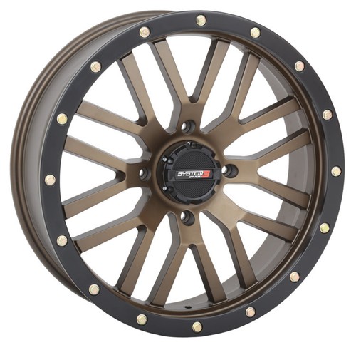 Kit 4 Deestone Trail Crusher Tires 26x9-14 on System 3 ST-3 Bronze ...