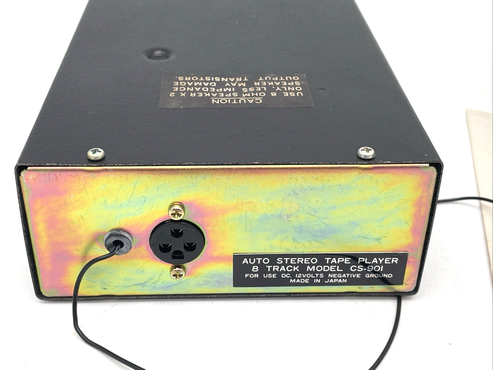 Vintage Telemaster CS-901 Micro Ruby Car 8 Track Player New In Box | eBay