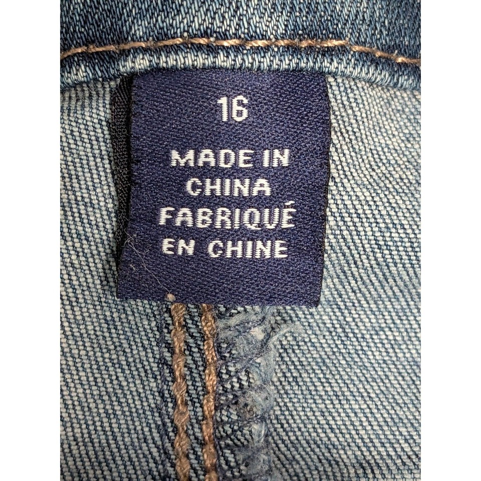 Bandolino Smooth Operator Jeans Women 16 Blue Excellent Skinny Stretch ...