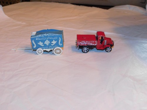 HO Scale Circus Wagon & Circus Truck Lot # 18 | eBay
