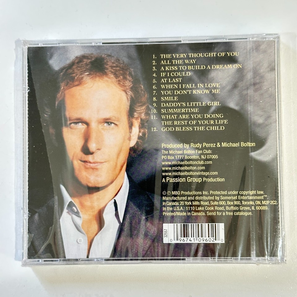 Michael Bolton - Vintage : Favorite Standards CD New Factory Sealed | eBay