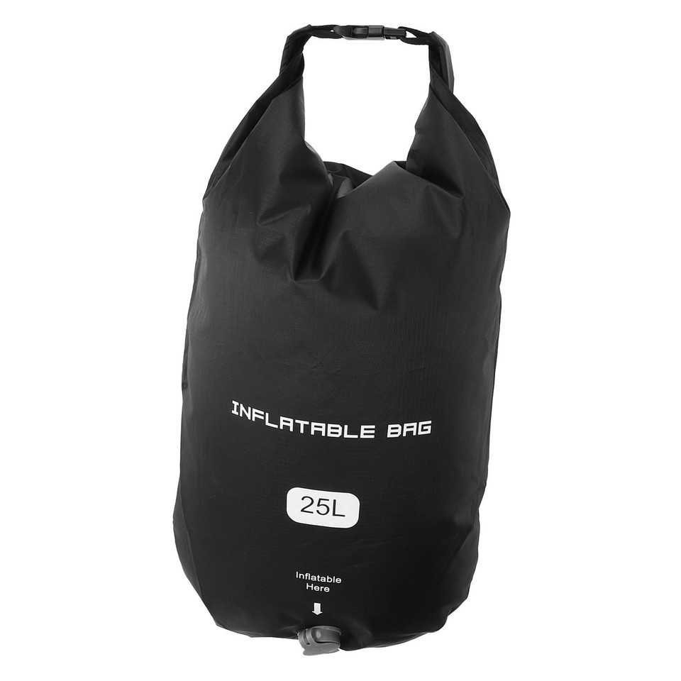 Waterproof Inflatable Storage Bag 2-in-1 Travel Foot Rest & Air Pump ...