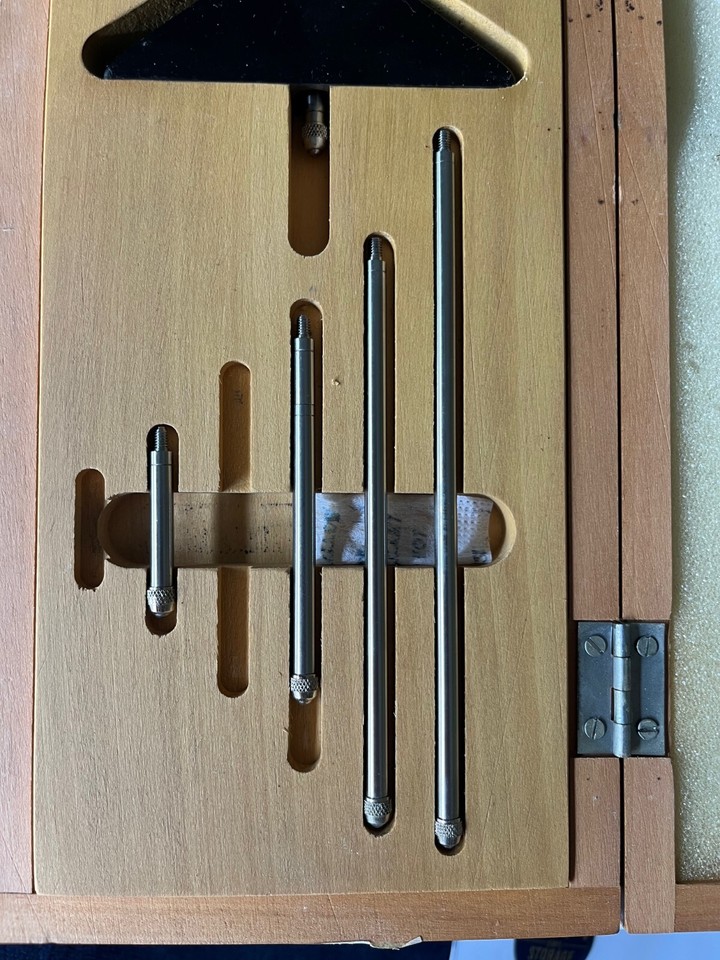 Baker 0-9 inch Dial Depth Gage (Type J158/1B, 0.001" Res) | eBay