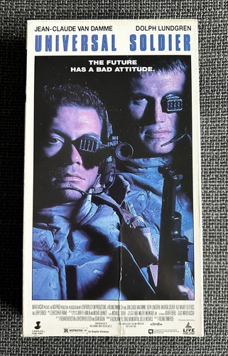 Universal Soldier VHS 1992 Sci-Fi Action Dolph Lundgren Jean Claude Van Damme | eBay
